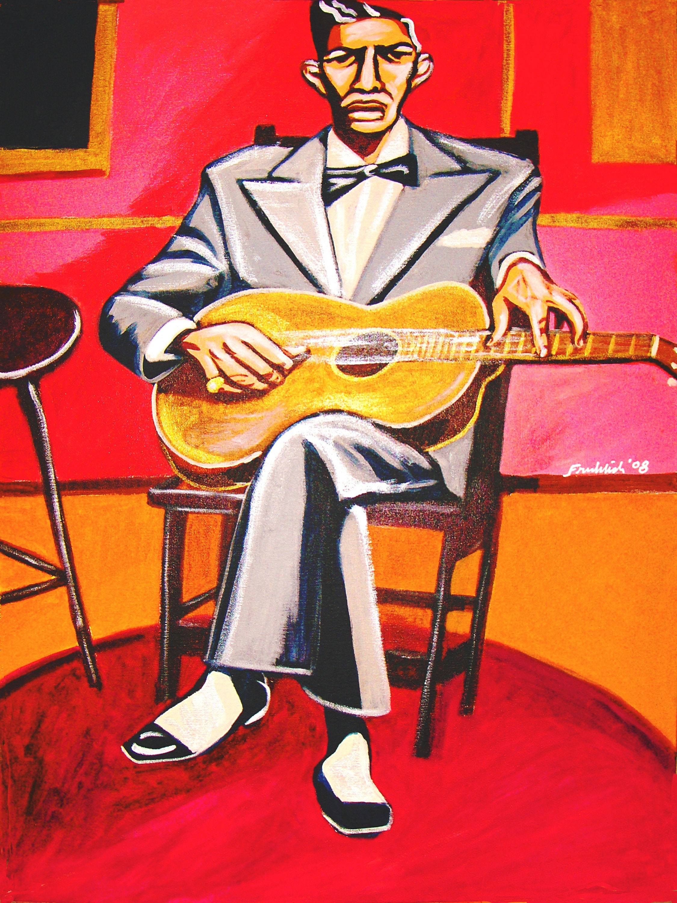 Charlie Patton Print Poster Blues Pioneer - Etsy UK