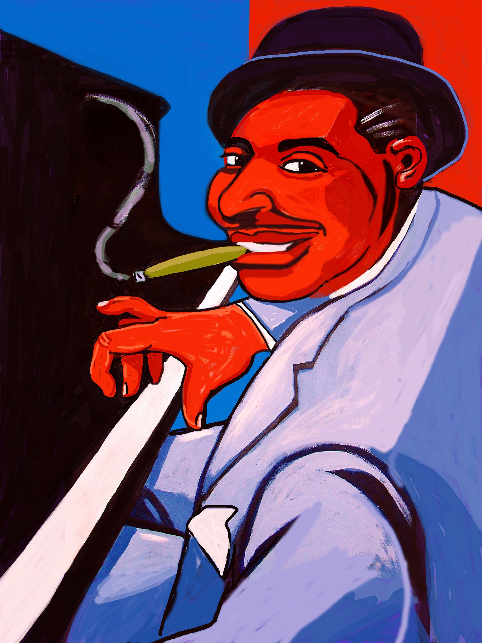 Fats Waller Print Poster Jazz - Etsy