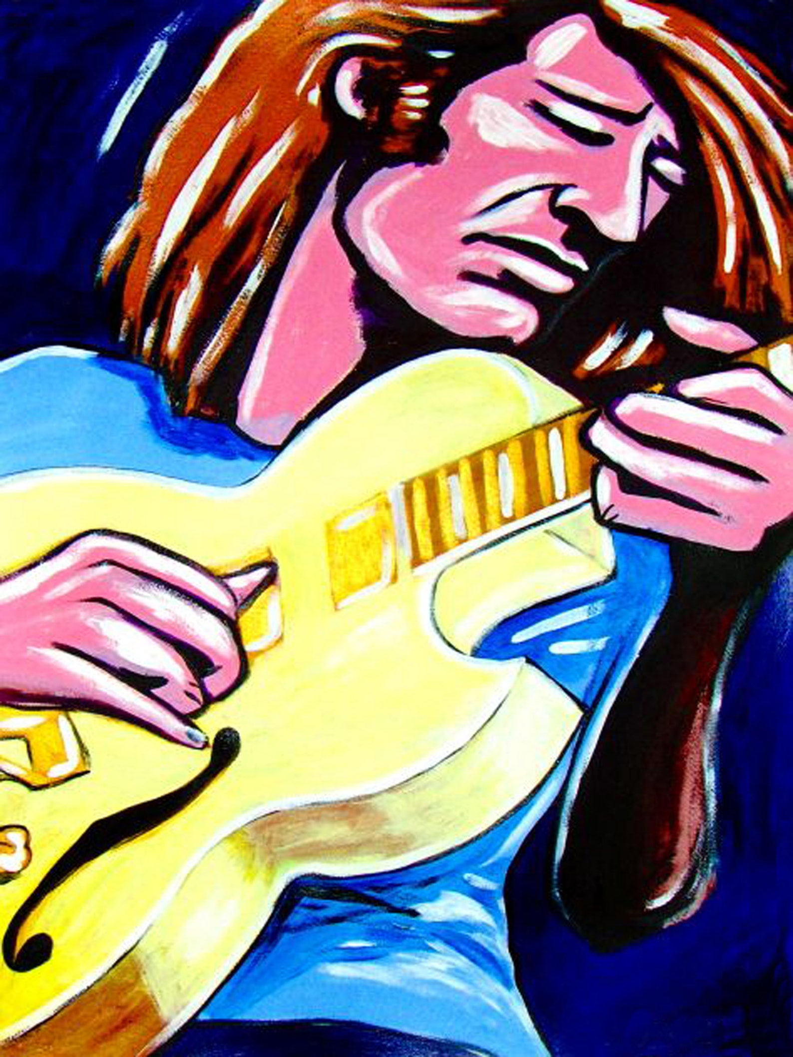 Pat Metheny Jazz Guitar Print Poster - Etsy