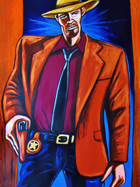 Timothy Olyphant Justified Poster