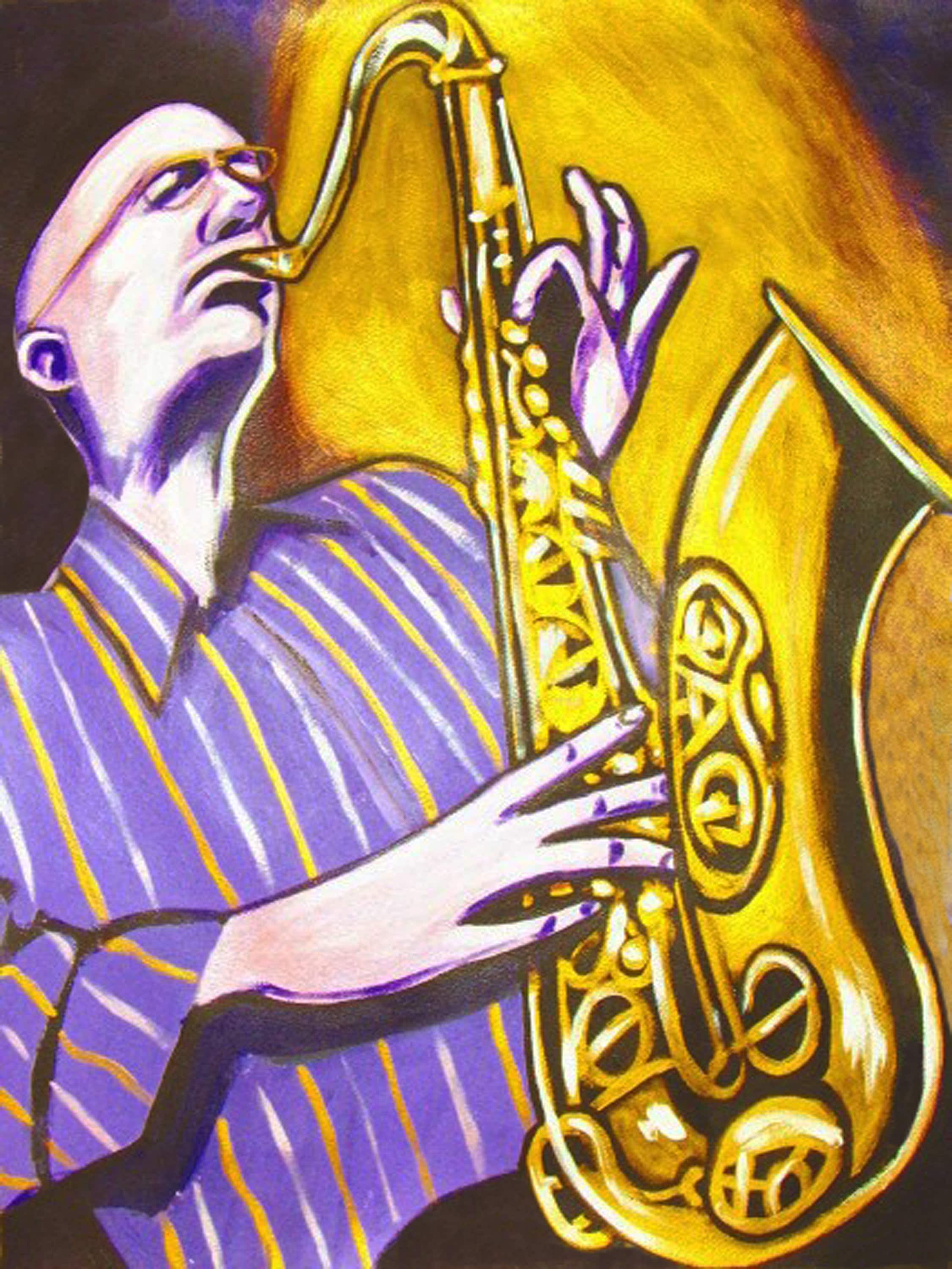 Michael Brecker Print Poster Jazz Saxophone Sax - Etsy