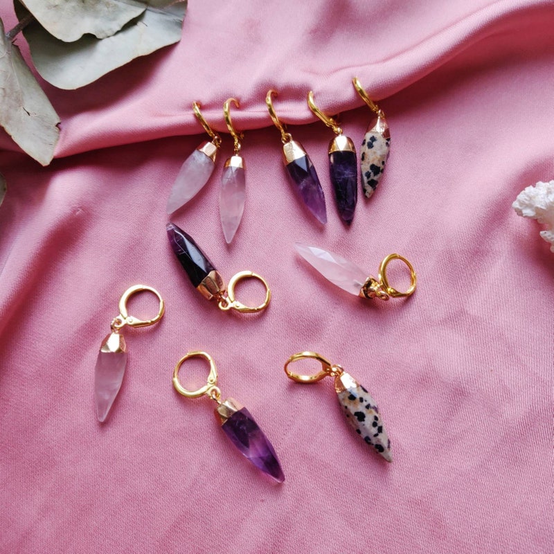 Crystal Earrings - Etsy