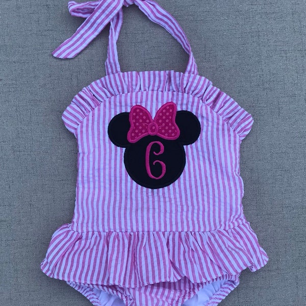 Swimsuit Minnie Mouse Etsy