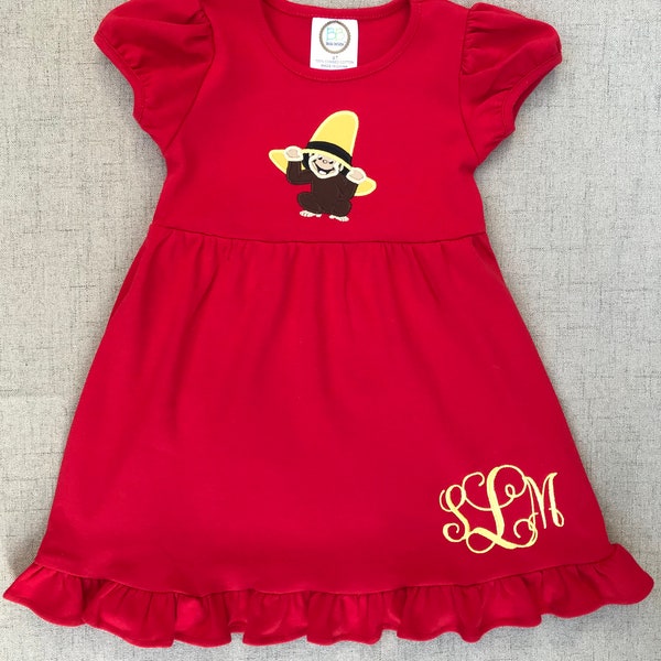 Curious George Dress - Etsy