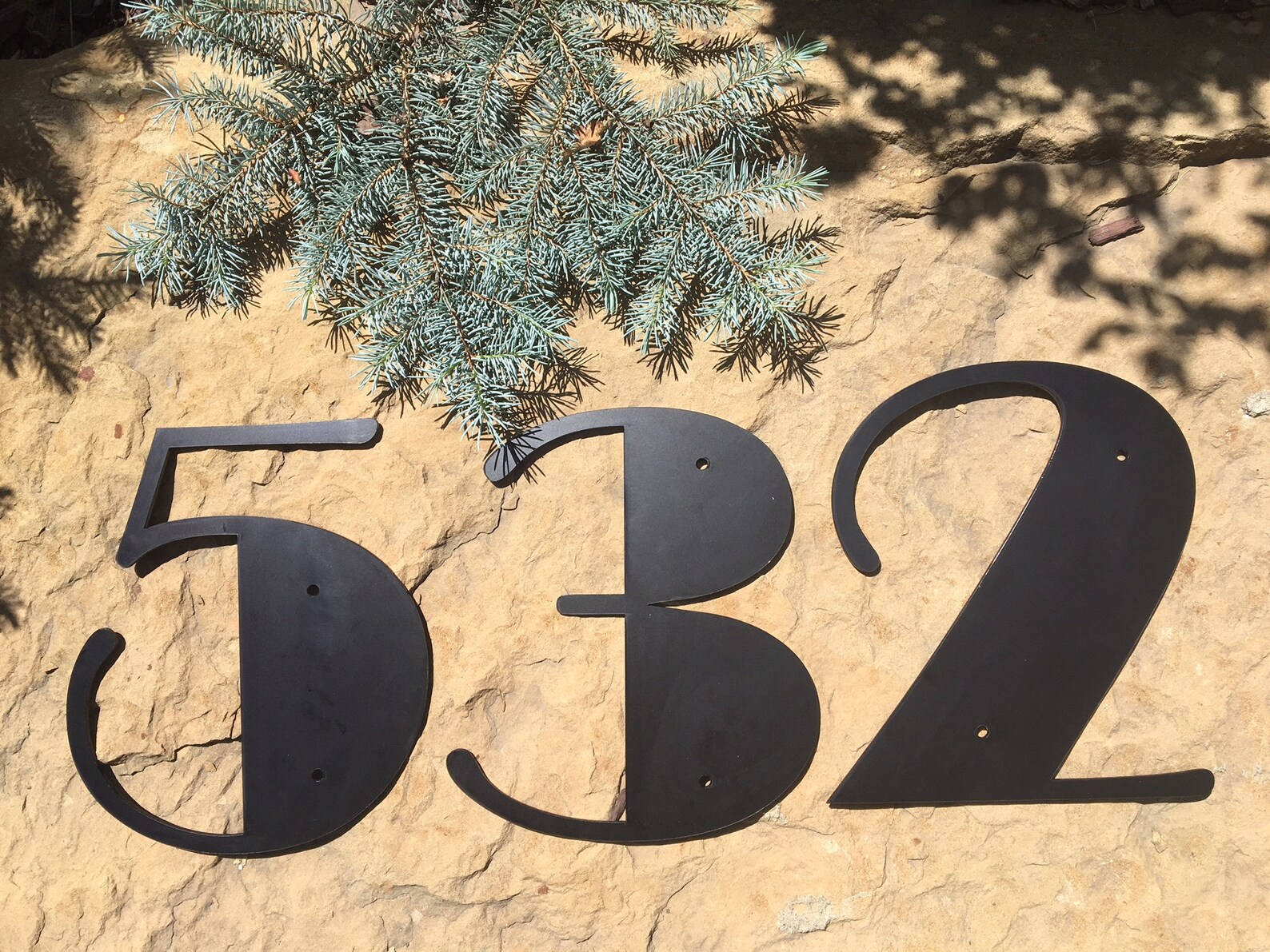 Large 10 Exterior House Numbers Exterior Signage You | Etsy