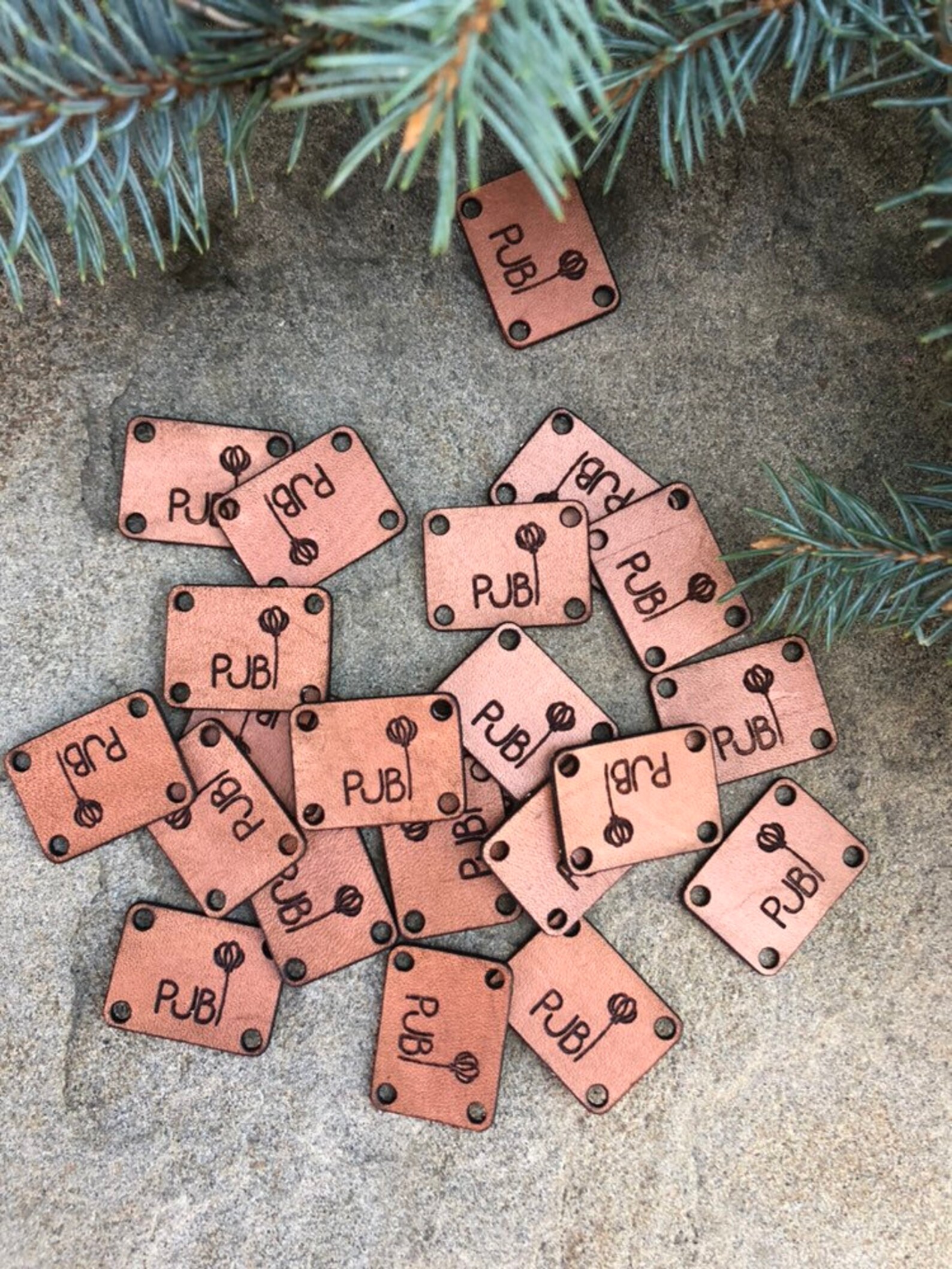 Customize Your Own Real Genuine Leather Tag Leather ID Tags - Etsy Canada