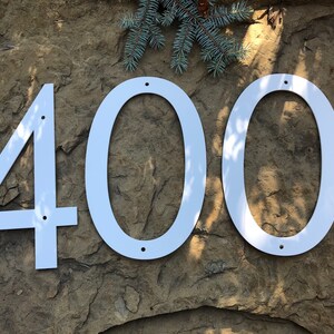 Large Exterior House Numbers Exterior Signage 7 | Etsy