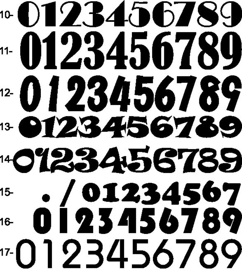 Large Exterior House Numbers Exterior Signage 7 - Etsy