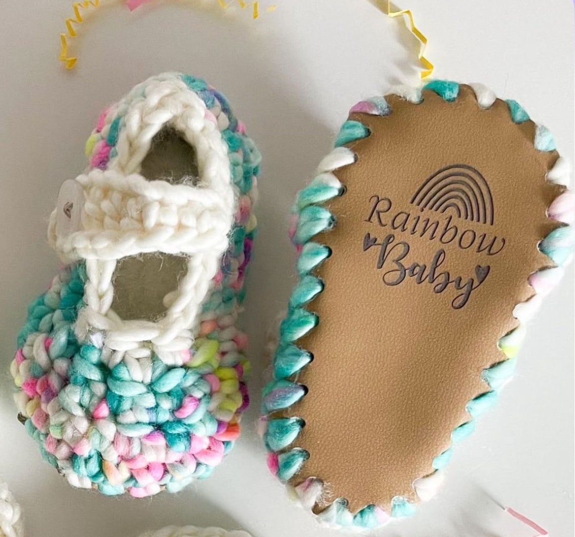 Maggie and Arabella Pattern, Baby Bootie Soles, Ultra Suede, Slipper ...