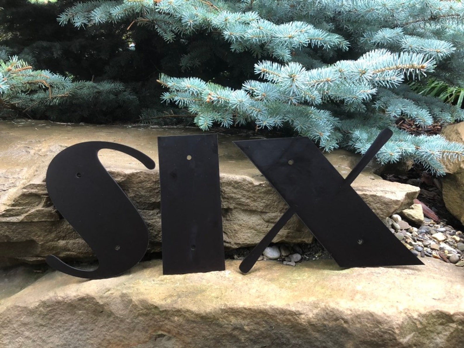 Large 10" Exterior House Numbers - Exterior Signage - You Can Change ...