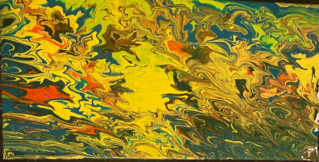 Wall Art Abstract Painting “A World of Dreams” - Etsy