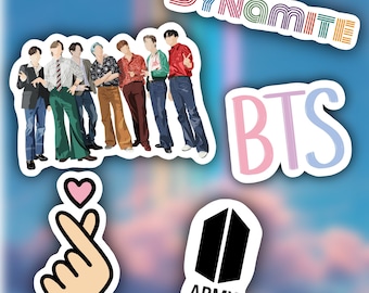Bts Army Stickers - Etsy