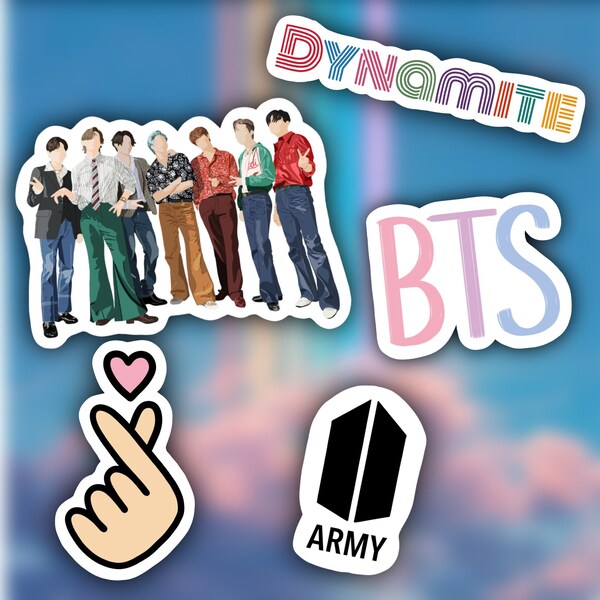 Bts Dynamite Sticker - Etsy