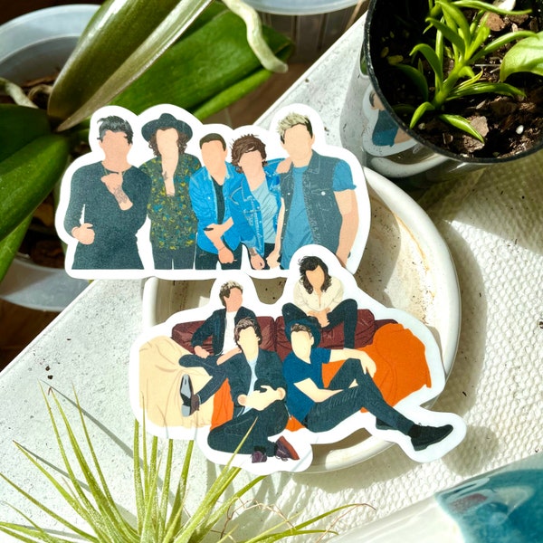 One Direction Stickers - Etsy