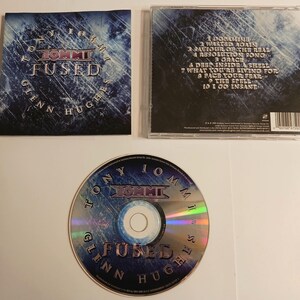 Tony Iommi Fused Glenn Hughes CD 2005 Sanctuary Records Black Sabbath ...