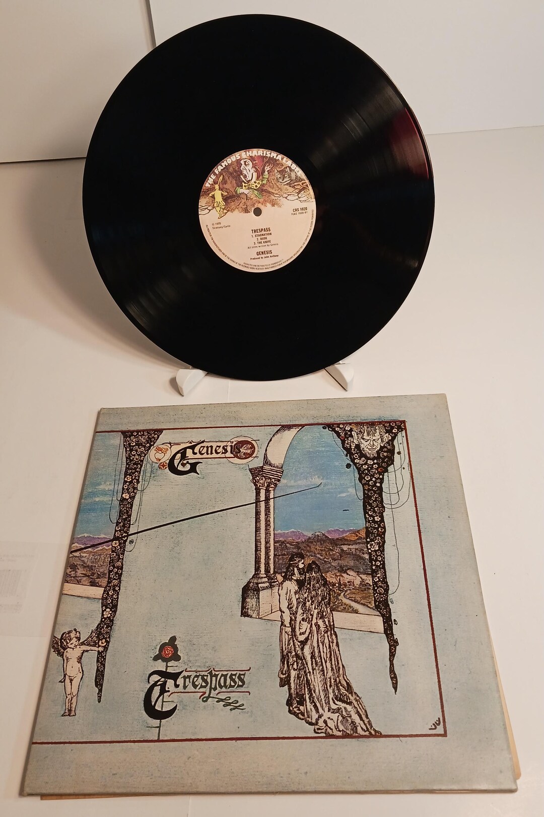 Genesis Trespas Peter Gabriel Vinyl in the Beginning Vintage 1970s ...