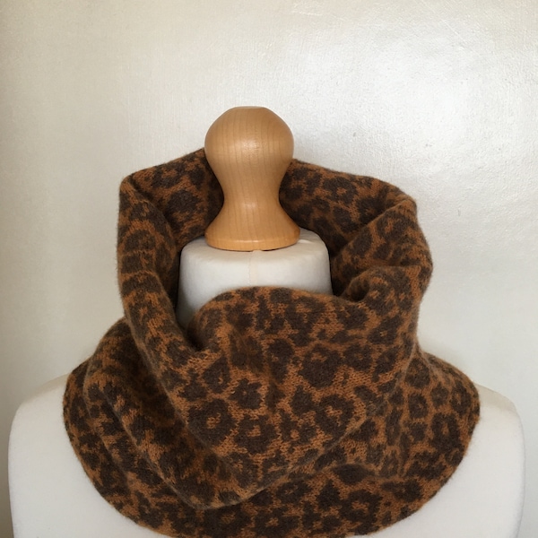 Leopard Print Scarf - Etsy