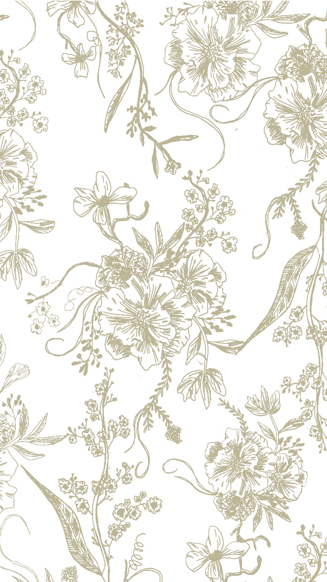 Floral Chinoiserie Pattern Floral Brand Pattern Floral - Etsy UK