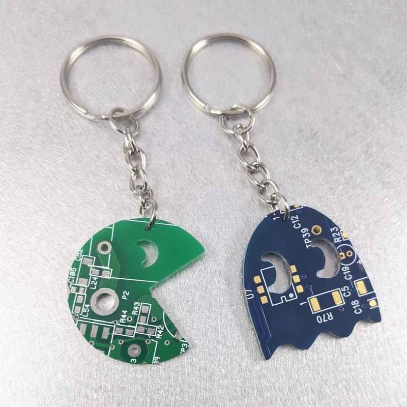Pacman Keychain - Etsy