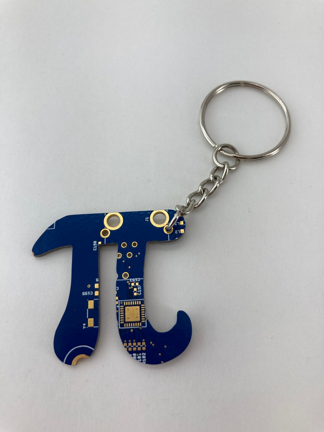Circuit Board Pi Keychains | 100% Recycled - Etsy