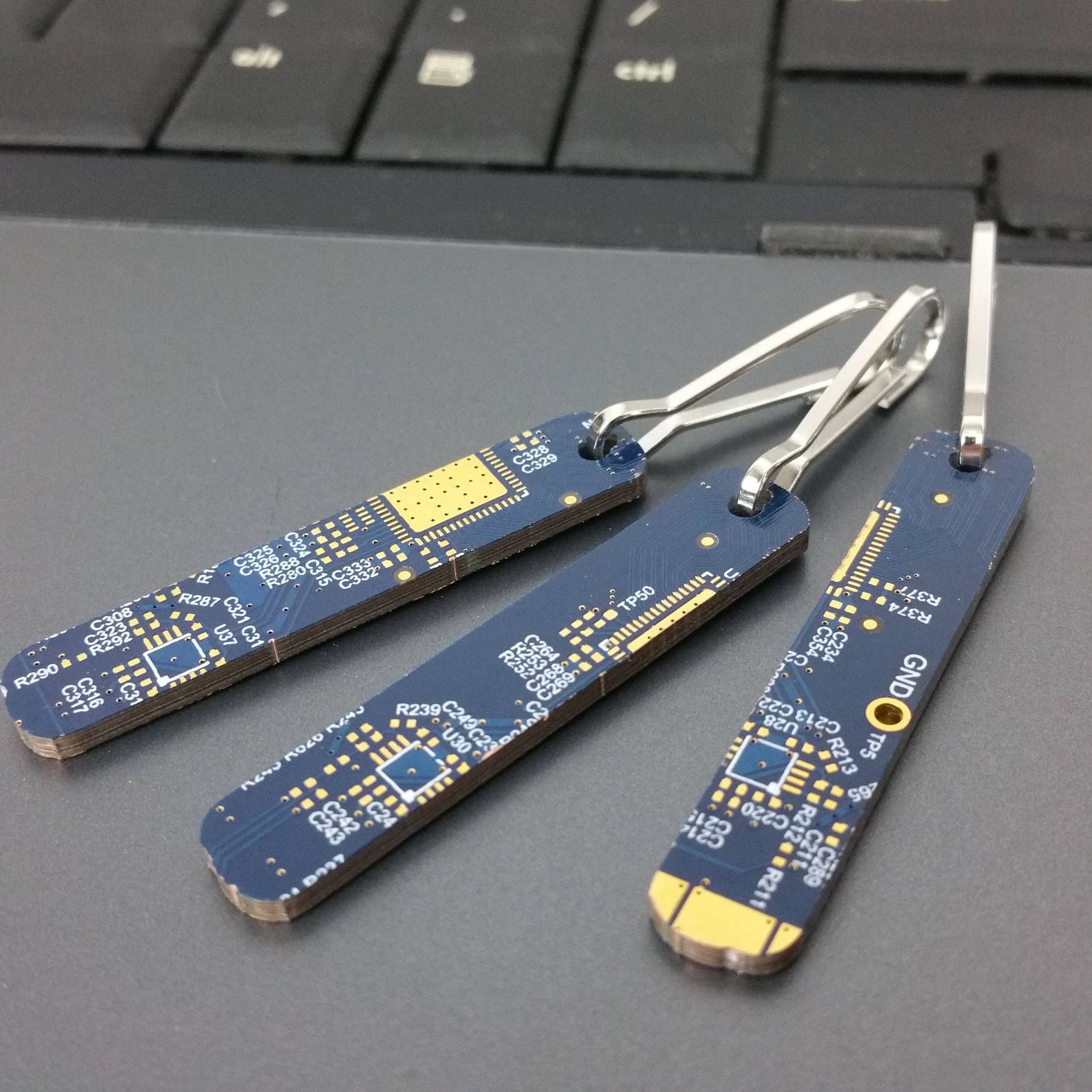 Circuit Board Zipper Pulls Made With Recycled Electronic | Etsy