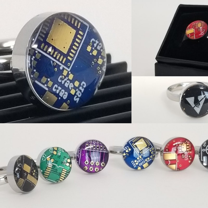 Circuit Board Ring - Etsy