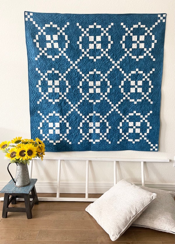ROTATION Quilt Pattern Pdf / Quilt Pattern / Modern Quilt Pattern ...
