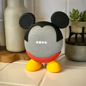 Google Nest Mini Mickey Mouse Inspired 3D Printed Disney - Etsy