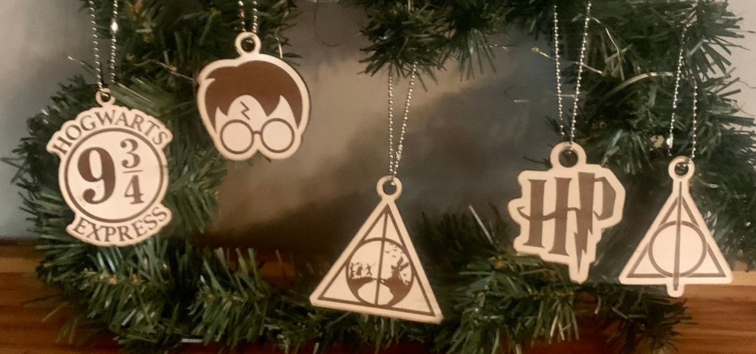 Wizard Laser Cut/engraved Magical Wizard Inspired . Christmas Ornament ...