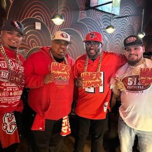 49er Niner Gang Niner Empire Wooden Chains - Etsy