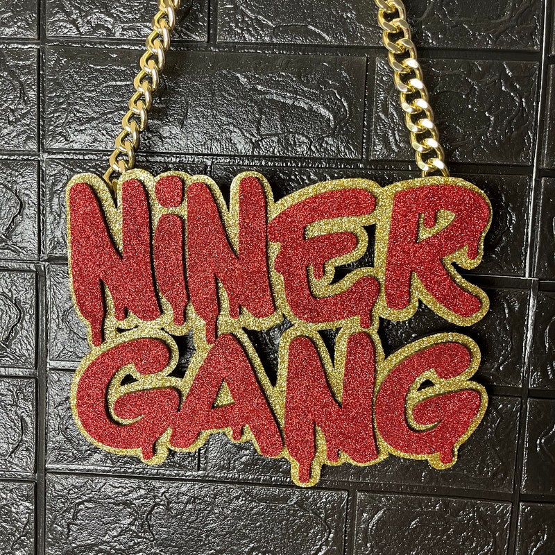 Niners Gold Chain - Etsy