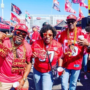 49er Niner Gang Niner Empire Wooden Chains - Etsy