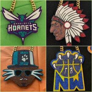 Custom Design/ Logo Turnover Chains Homerun Swag Chains - Etsy