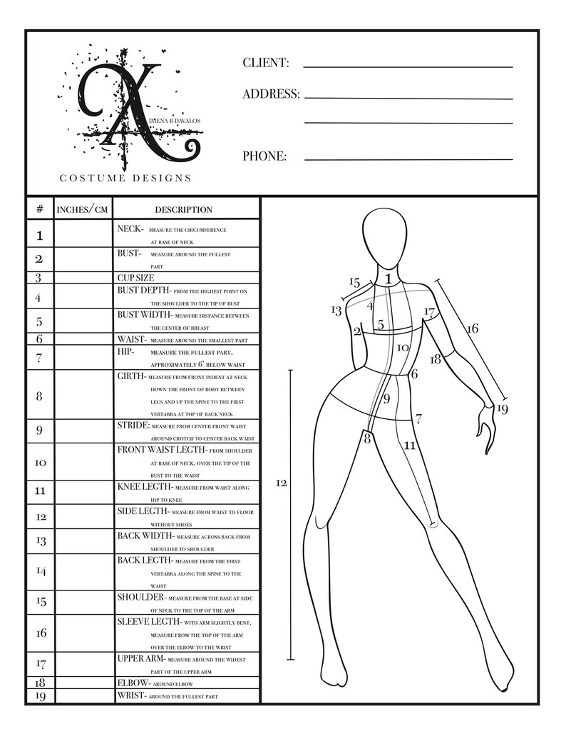 Custom Costume Design Deposit - Etsy