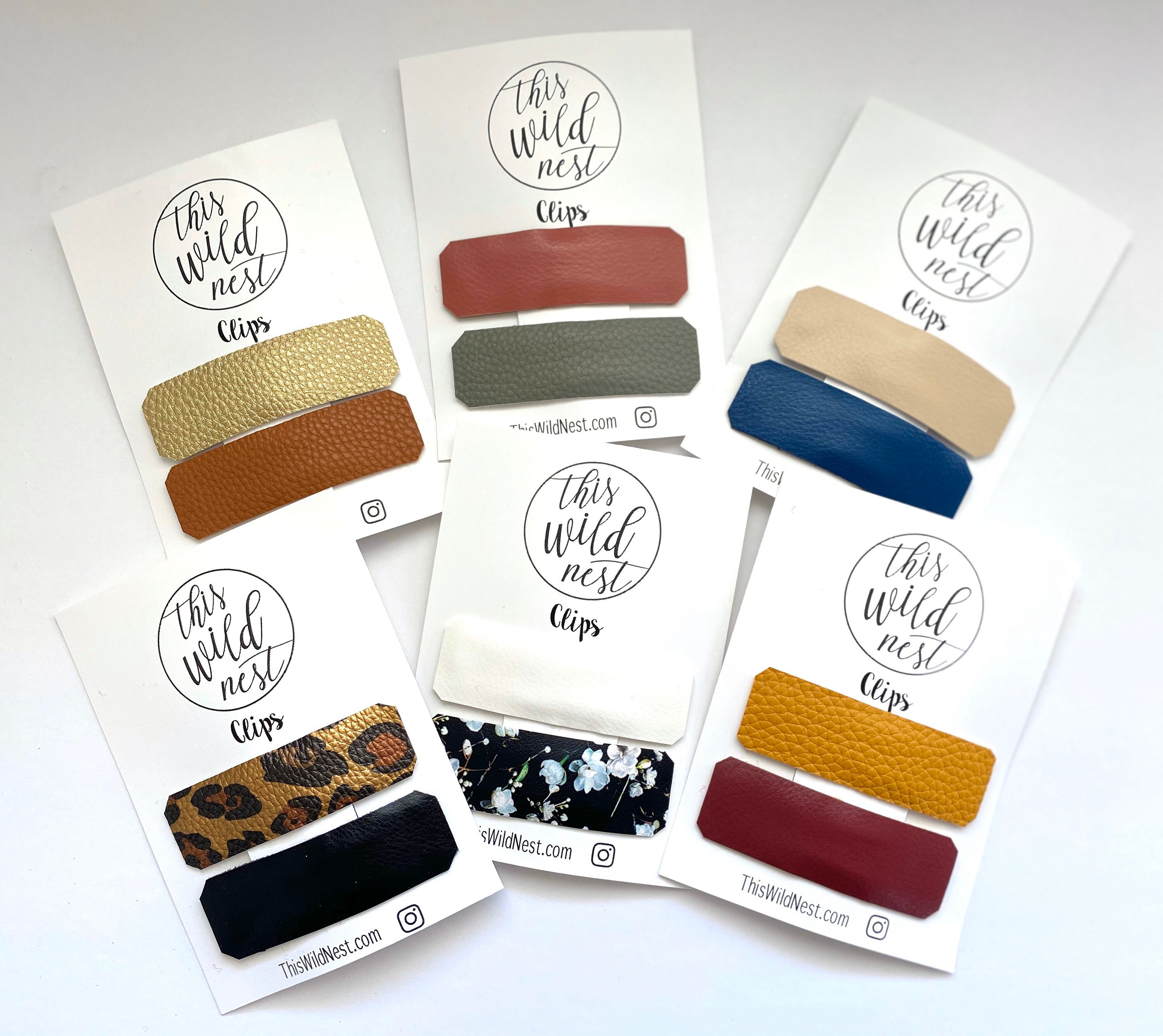 LARGE SNAP CLIPS Mix and Match