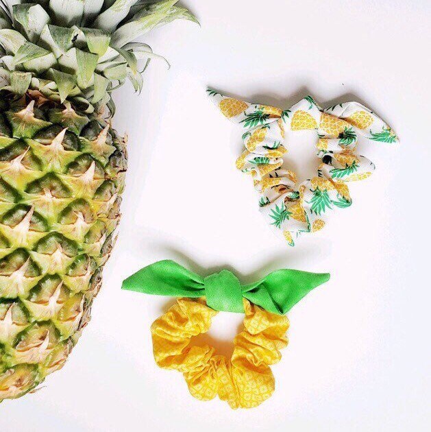 PINEAPPLE INFERTILITY SCRUNCHIES