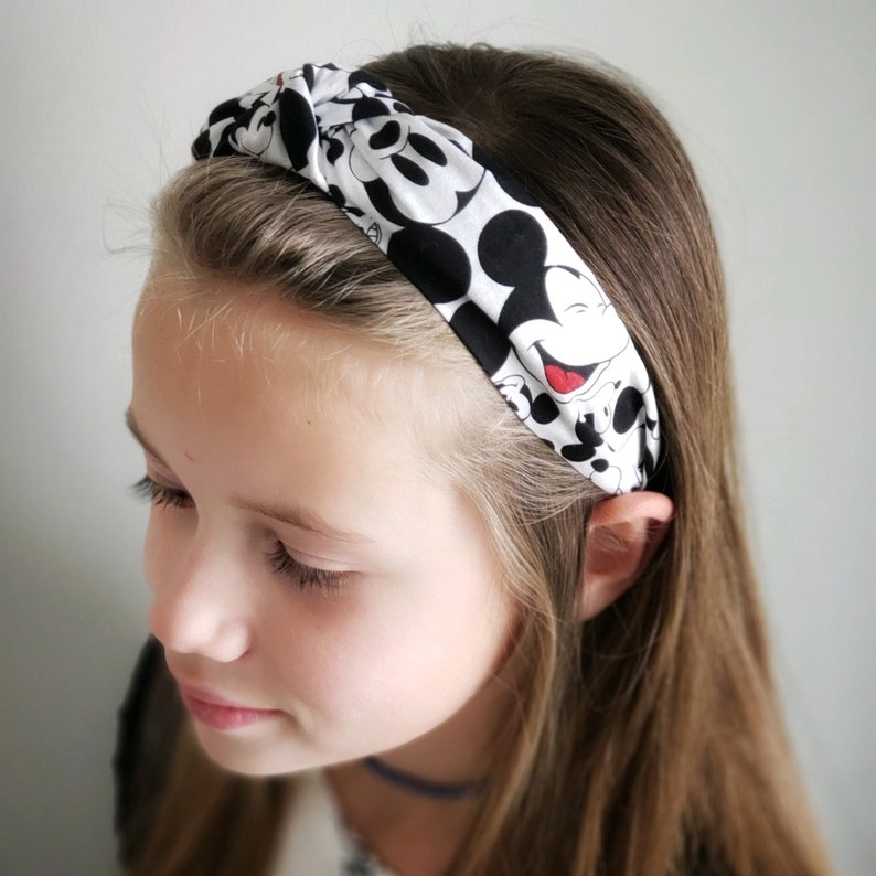 DISNEY KNOTTED HEADBANDS- Disney Mickey Minnie Mouse Inspired Knotted ...