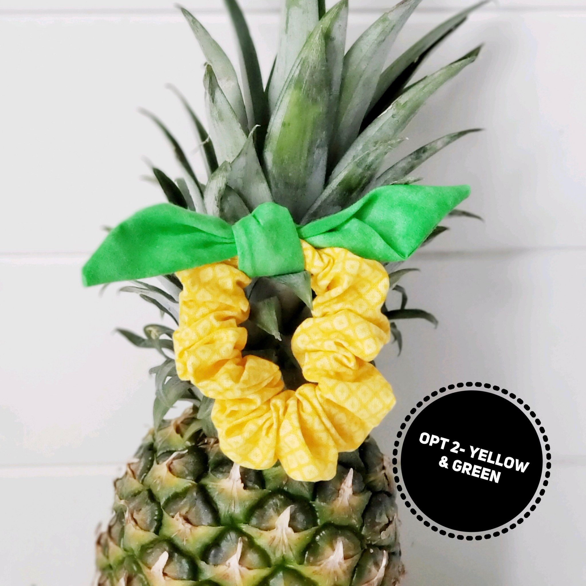 PINEAPPLE INFERTILITY SCRUNCHIES