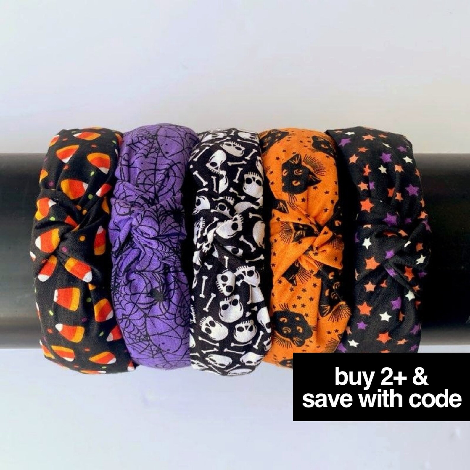 HALLOWEEN Womens KNOTTED HEADBANDS Halloween October Fall - Etsy