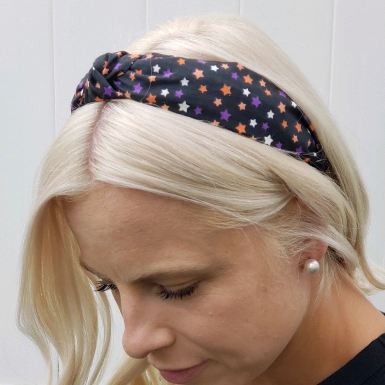 HALLOWEEN Womens KNOTTED HEADBANDS Halloween October Fall - Etsy