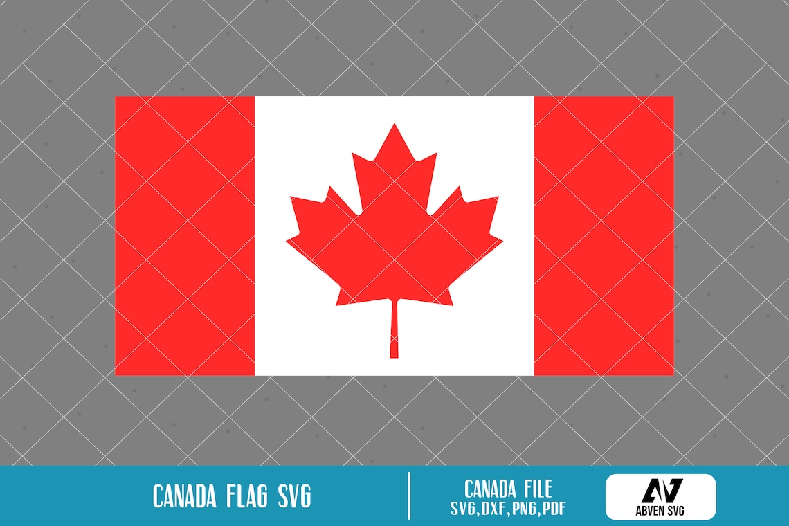 Canada Flag Svg Canadian Flag Svg Canada Svg Canada Clip - Etsy