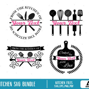Kitchen Svg, Cooking Svg, Kitchen Utensils Svg, Baking Svg, Kitchen ...