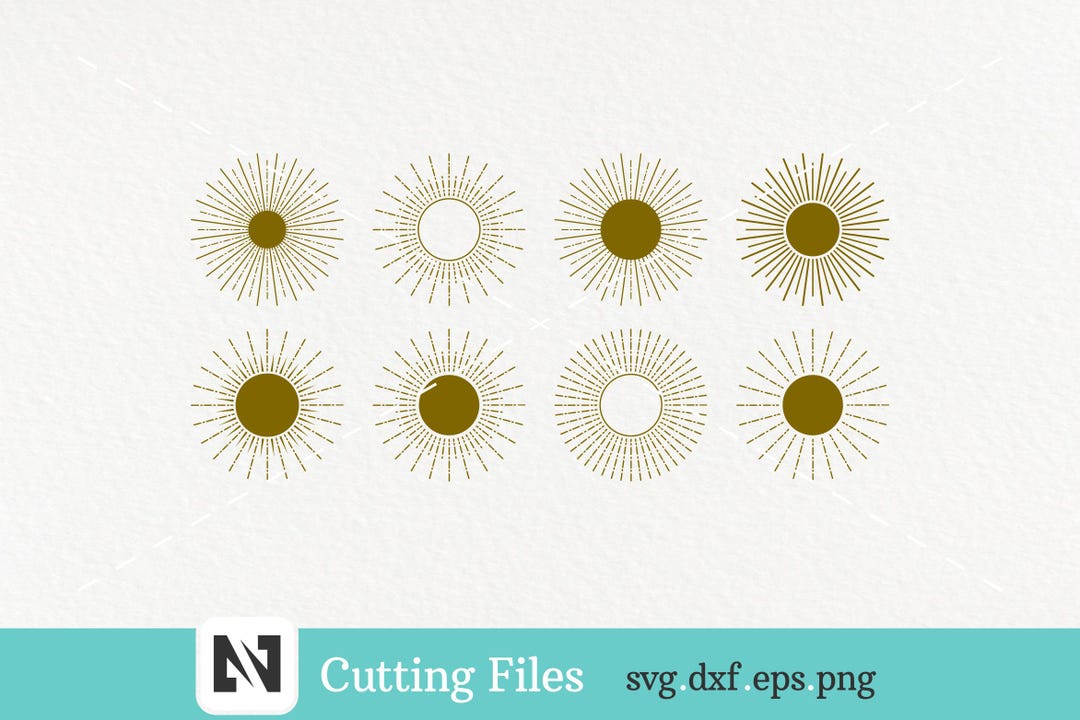 Sun Svg, Sun Clip Art, Sun Graphics, Sun Vector File, Sun Cut File ...