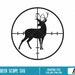 Deer Svg, Deer Clip Art, Deer in Scope Svg, Deer Hunting Svg, Deer ...
