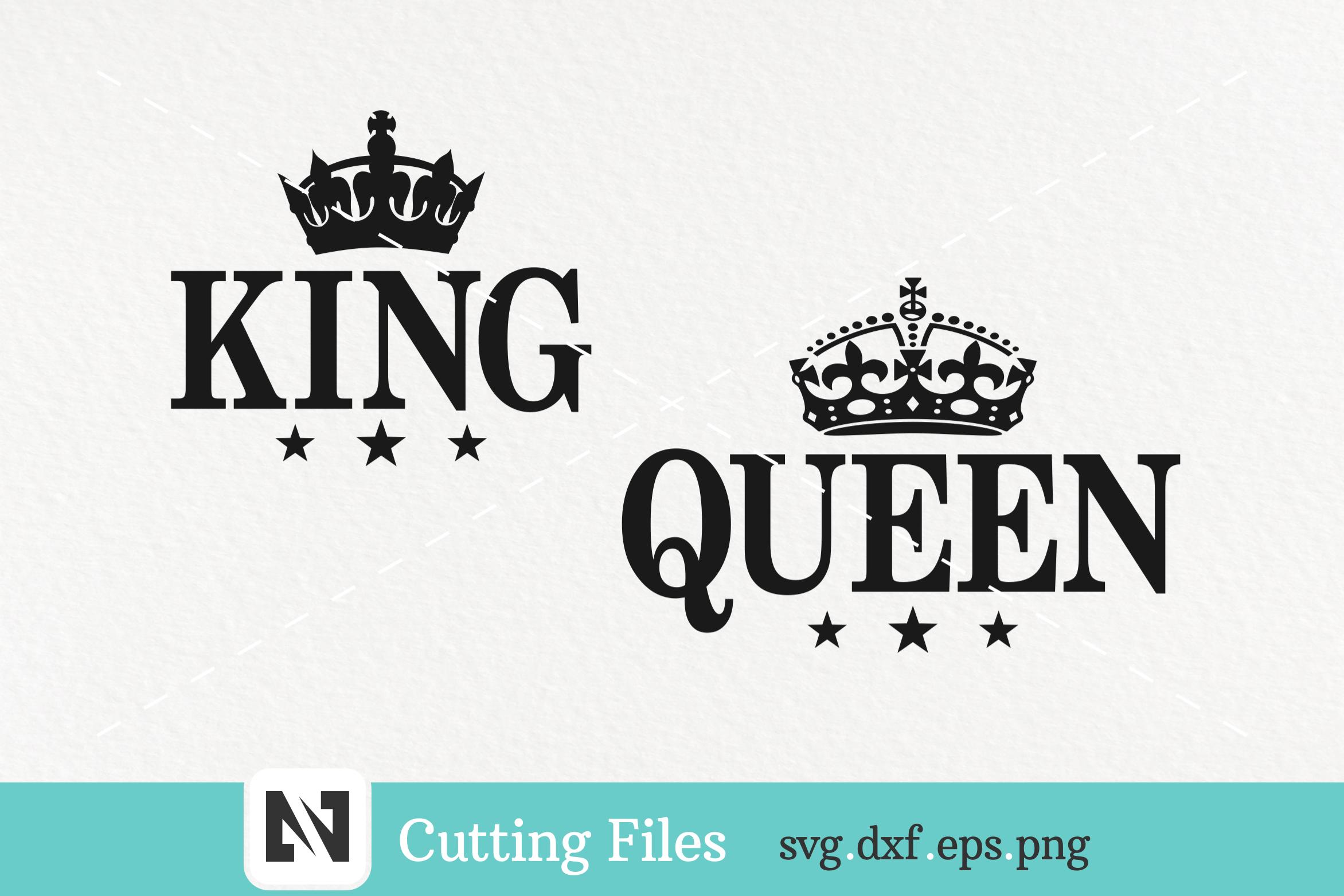 König SVG, Königin SVG, König Clip Art, Königin Clip Art, König ...