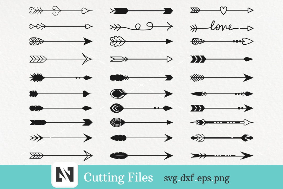 Arrow Svg, Arrow Clip Art, Love Svg, Tribal Arrow Svg, Arrow Graphics ...