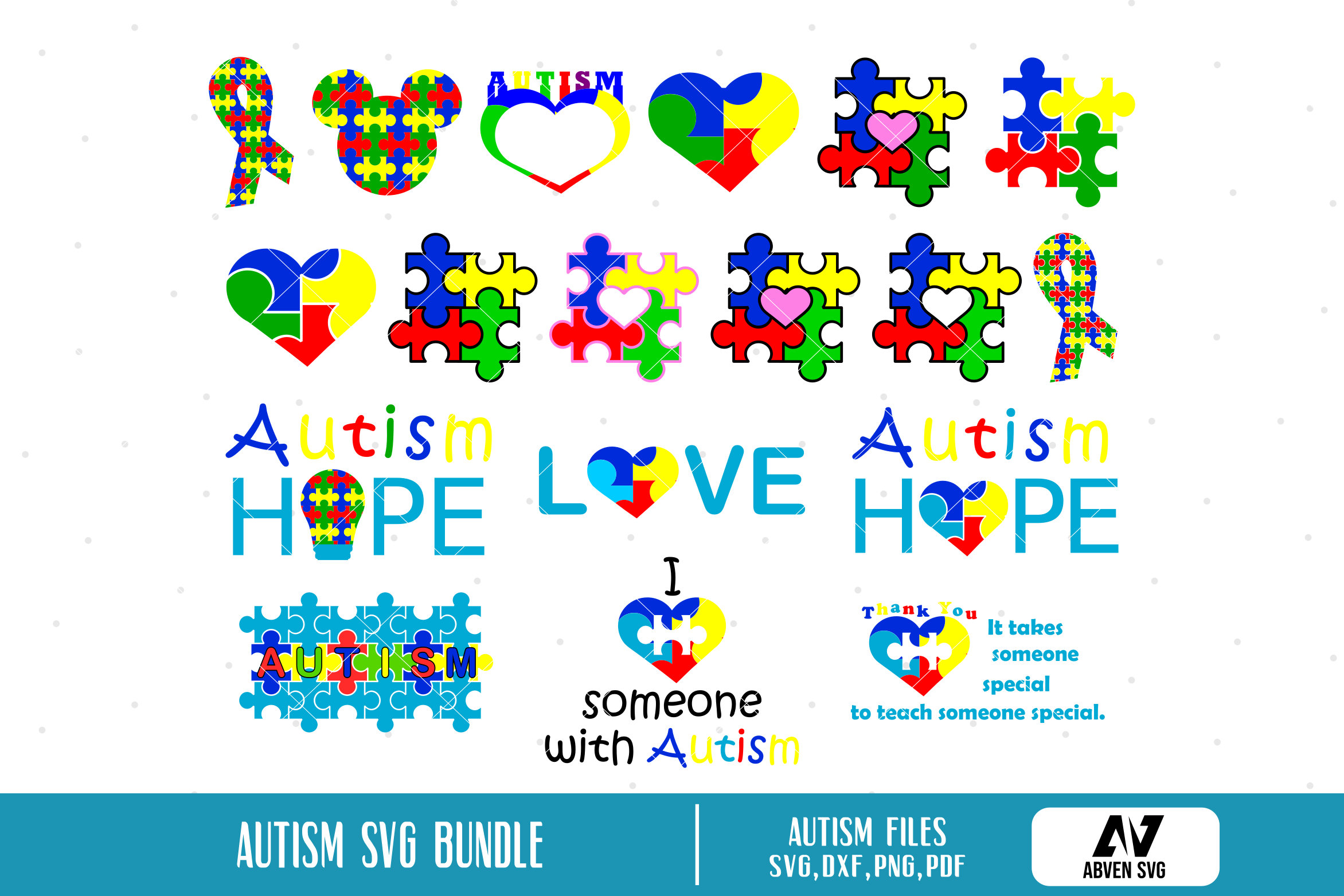 Autism Clip Art Graphics