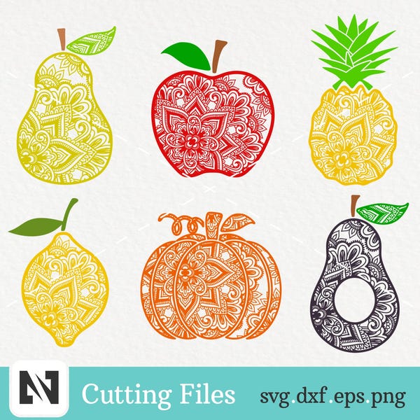 Fruit Mandala - Etsy