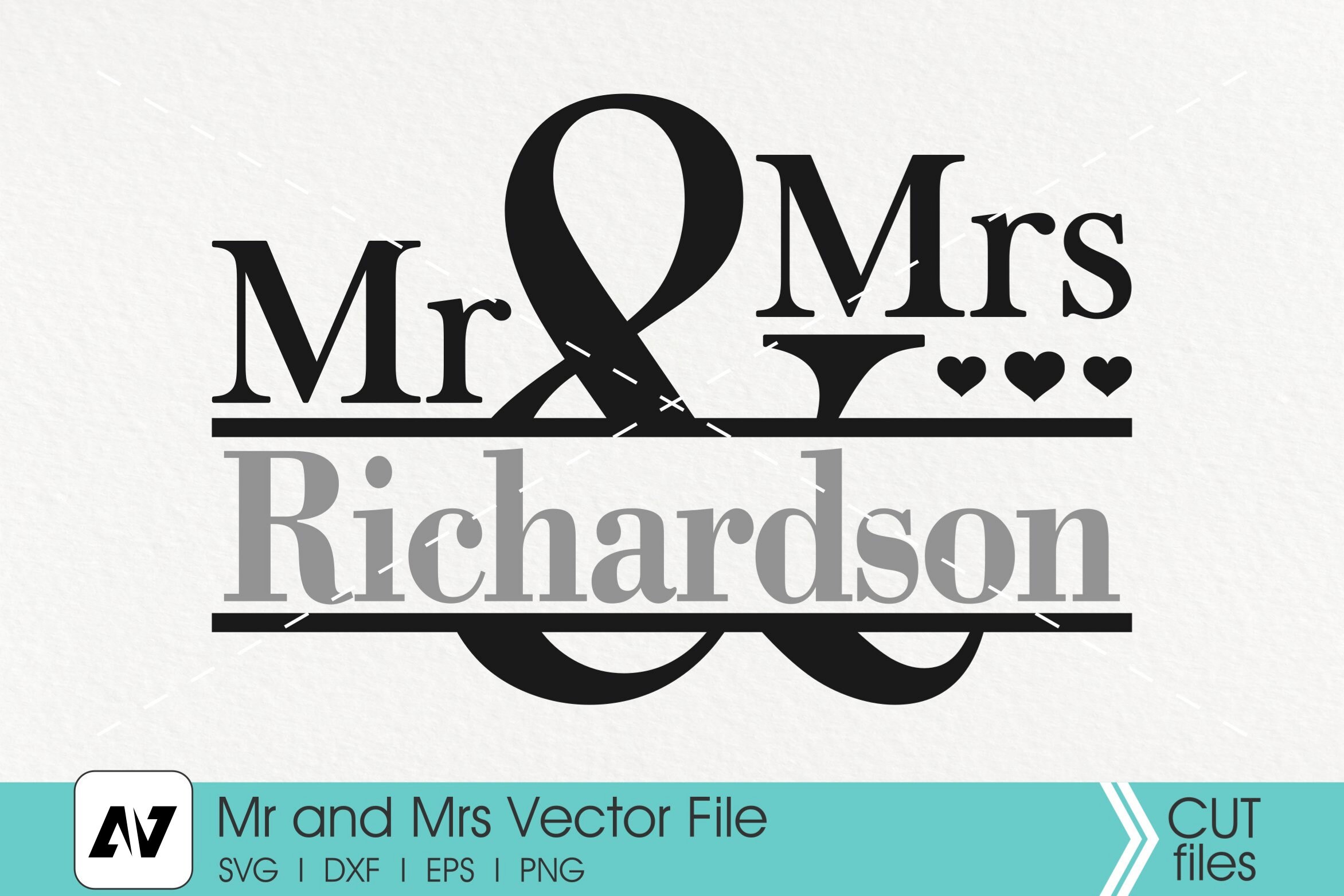 Sr. y Sra. Svg Sr. y Sra. Monogram Svg Sr. y Sra. Clip Art - Etsy México