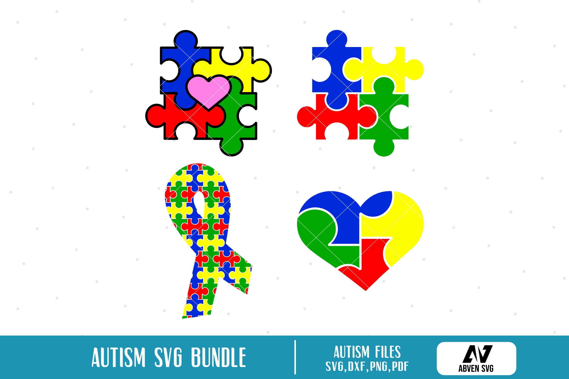 Autism Svg Autism Awareness Svg Autism Clip Art Autism - Etsy